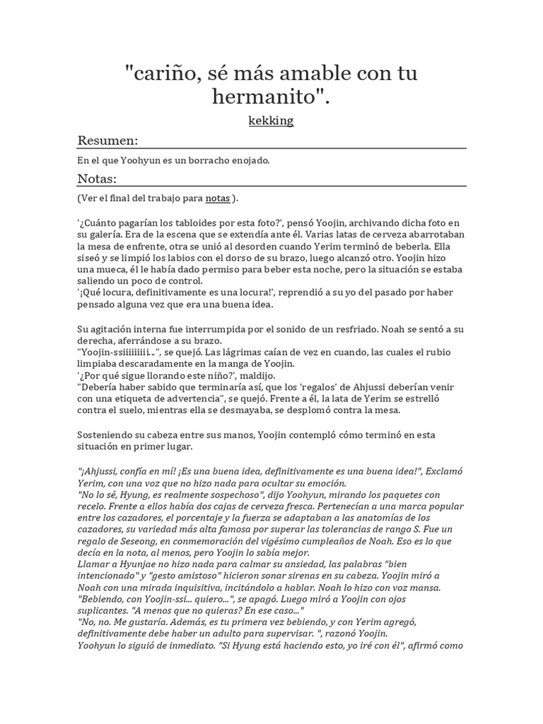 Cariño | PDF