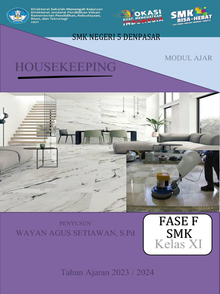 Modul Ajar Housekeeping Kelas XI | PDF