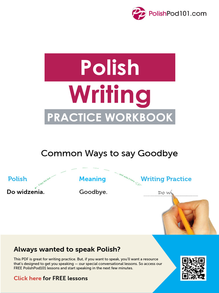 Polish: Common Ways To Say Goodbye | PDF
