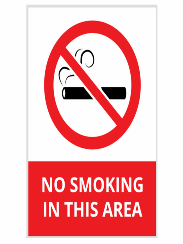 BANNER NO SMOKING AREA | PDF