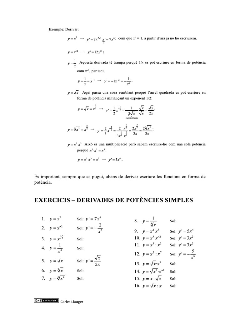 Mètodes de Derivació - Regles 4 I 5 | PDF
