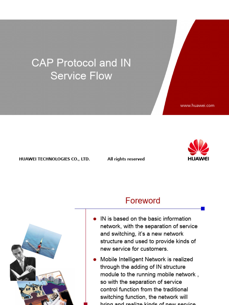 07-OWA005205 CAP Protocol and IN Service Flow | PDF
