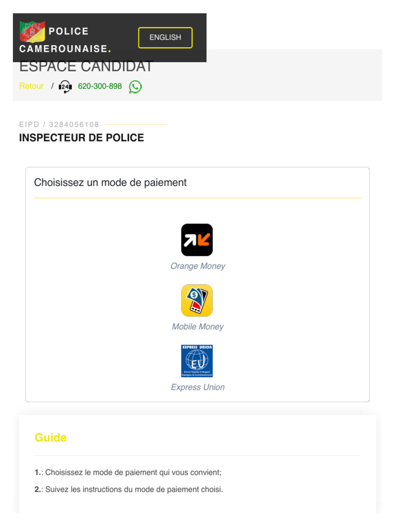 CONCOURS DE LA POLICE 2023: Eipdbasics | PDF