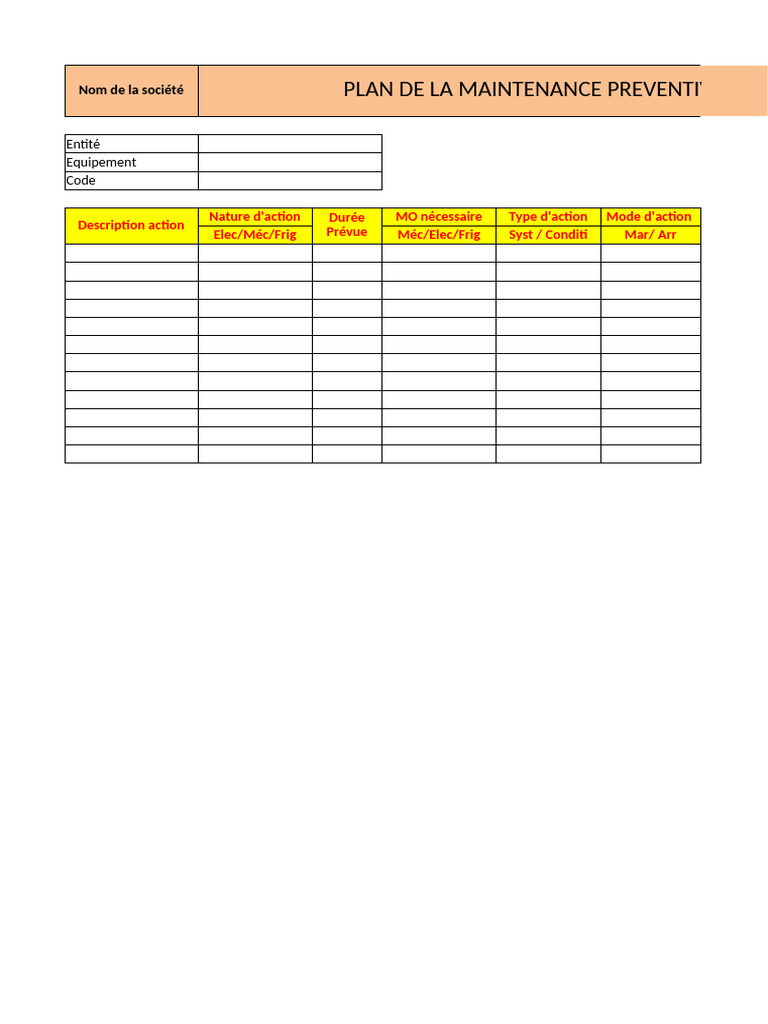 Maintenance Préventive | PDF