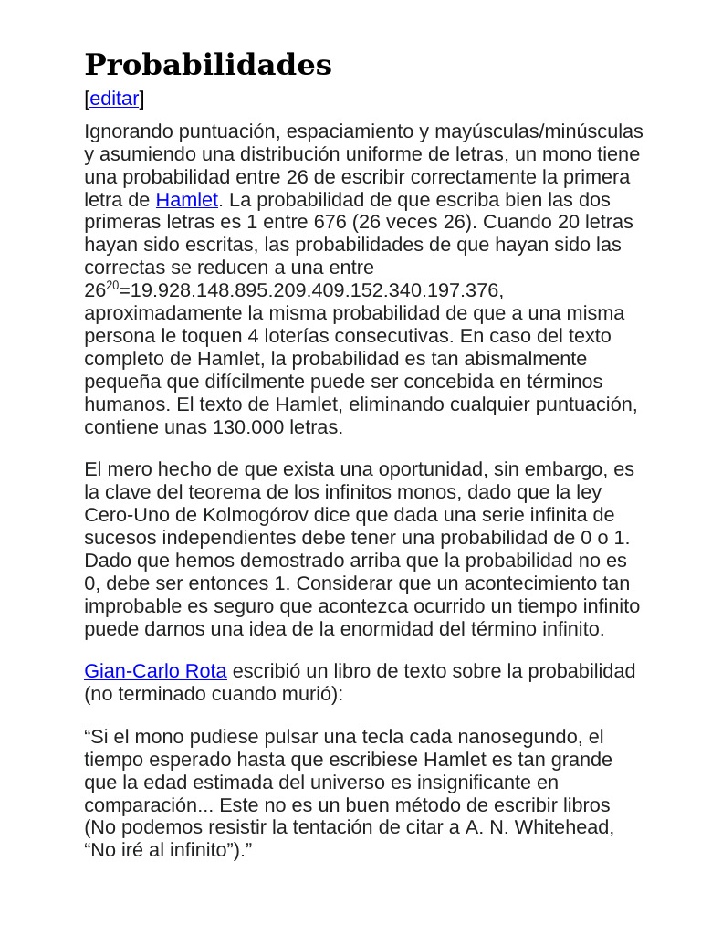 Probabilidades | PDF