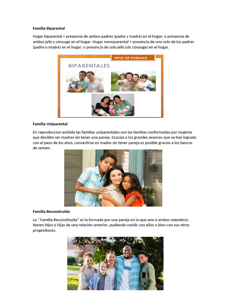 Familia Biparental | PDF