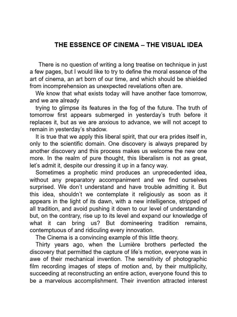 Dulac - The Visual Idea | PDF