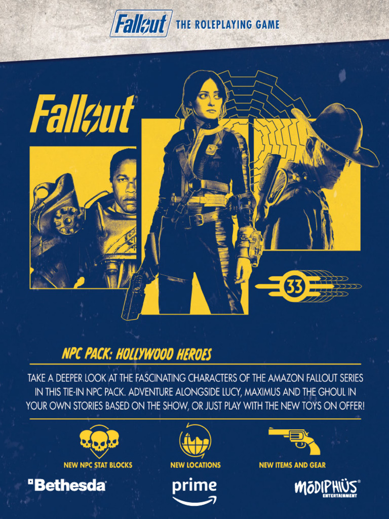 Fallout NPC Pack-Hollywood-heros FINAL-digital MK2 081924 | PDF