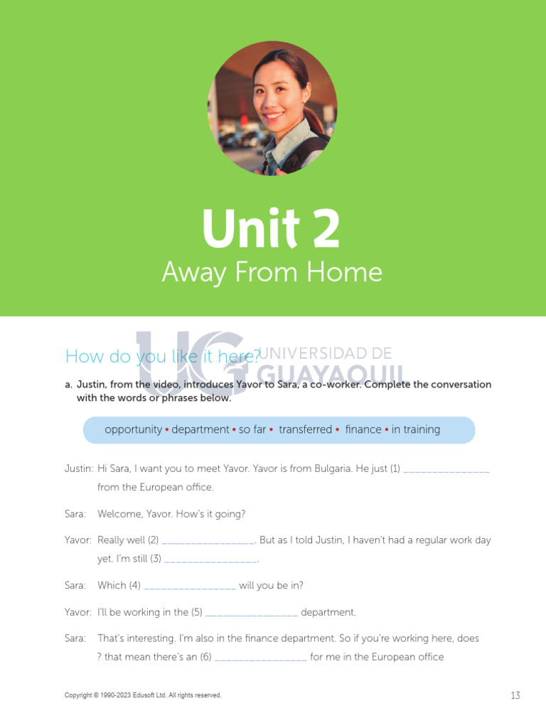 Unit 2 | PDF | Career & Growth | Language Arts & Discipline