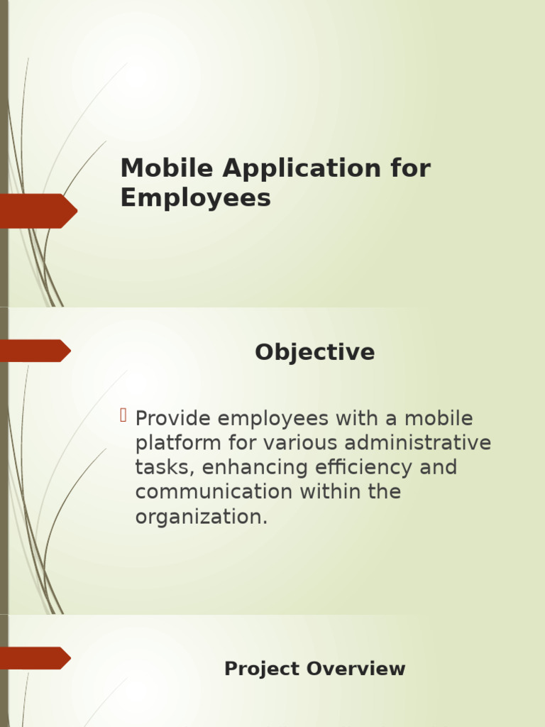 Mobile App for Employee Management | PDF | Mobile App | Expense