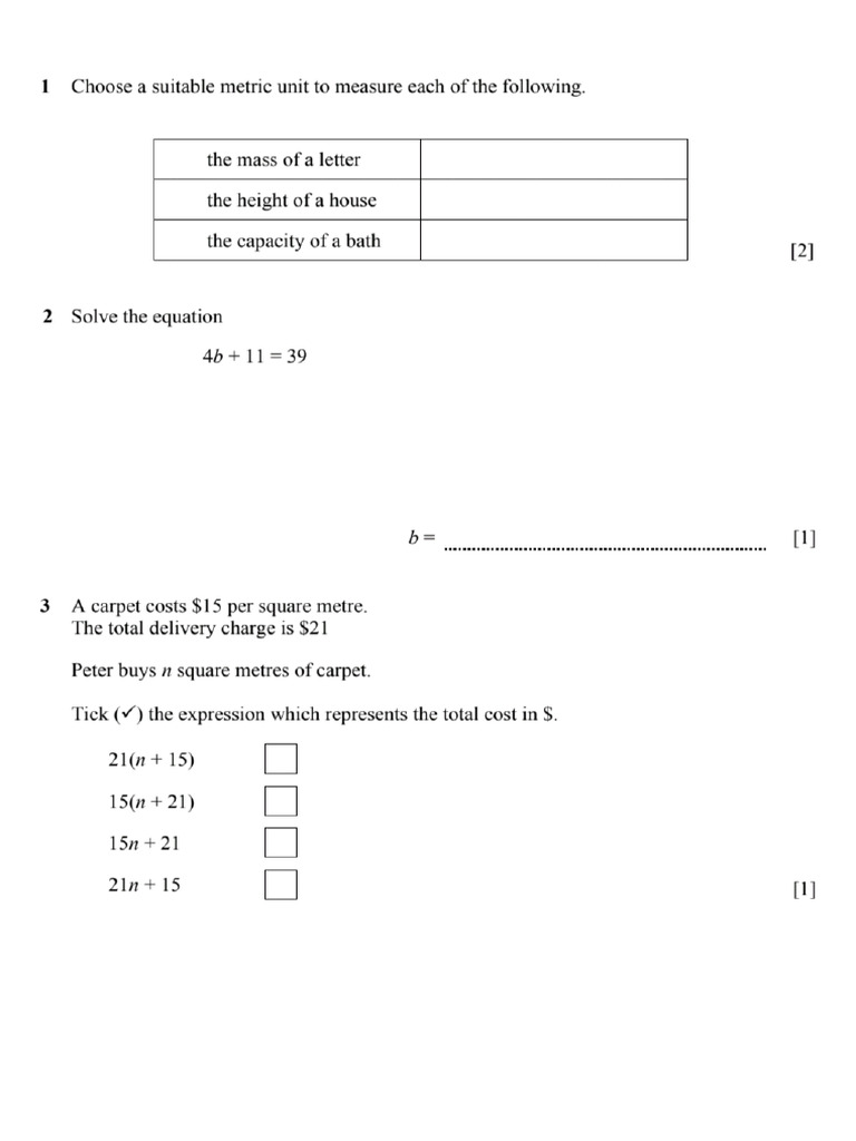 revision paper (1) | PDF
