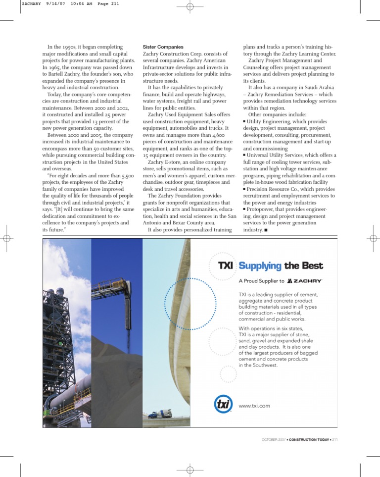 Construction Today Magazine | PDF | Project Management | Science And ...