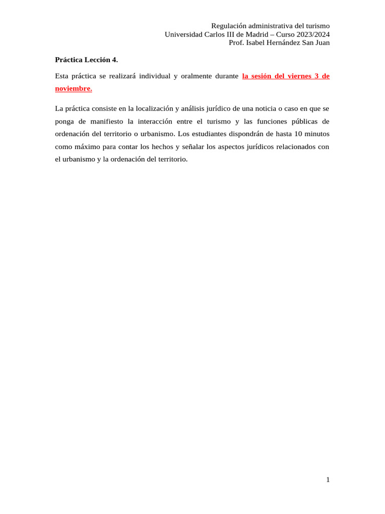 PraÌ Ctica LeccioÌ N 3 | PDF