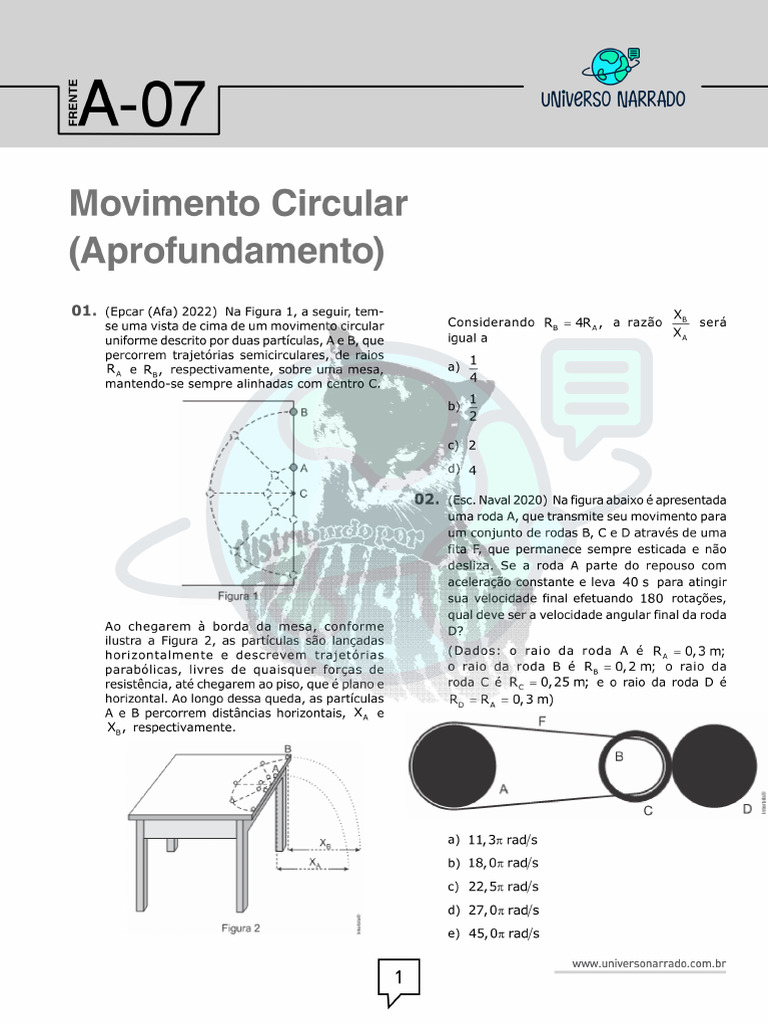A07 - Exercícios - Militares | PDF