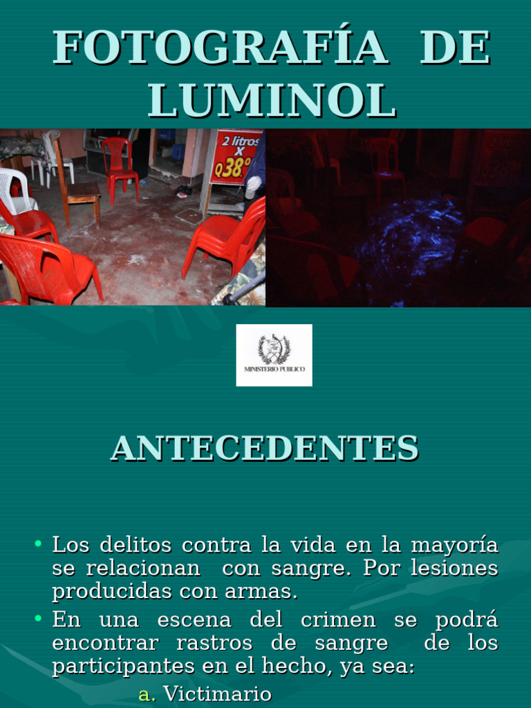 5 Fotografia de Luminol | PDF