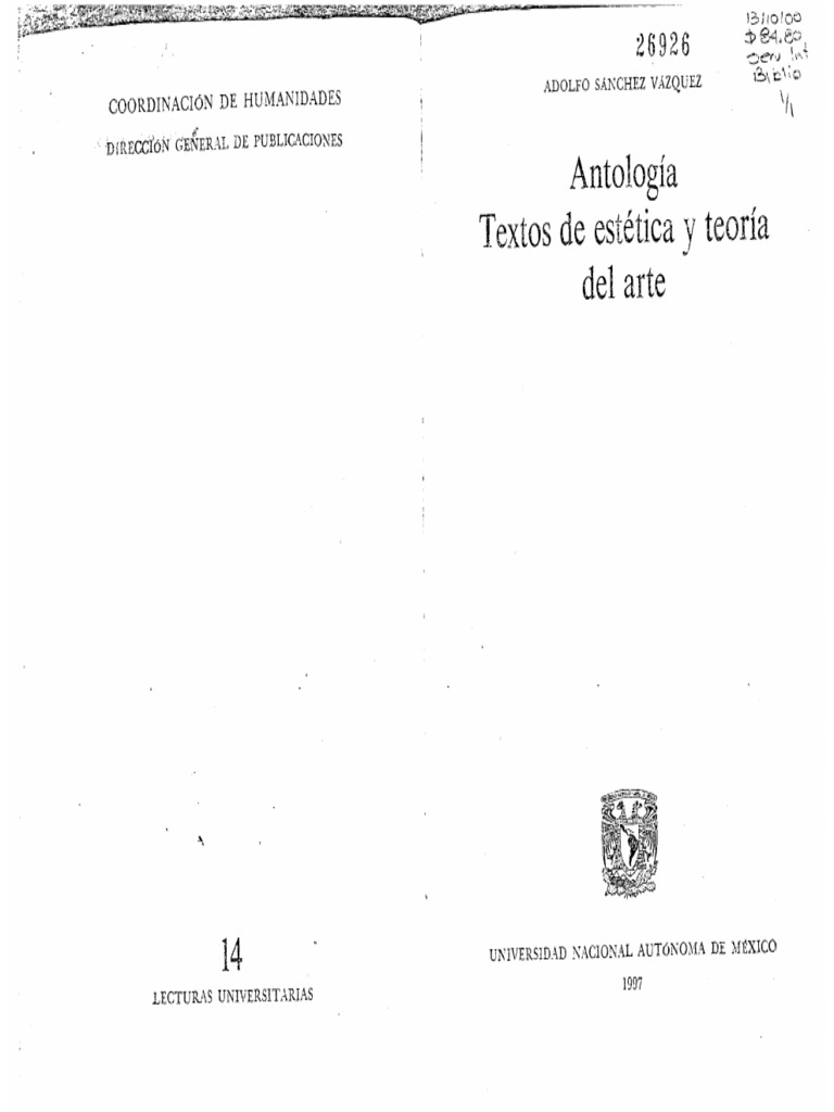 Adolfo Sánchez V | PDF
