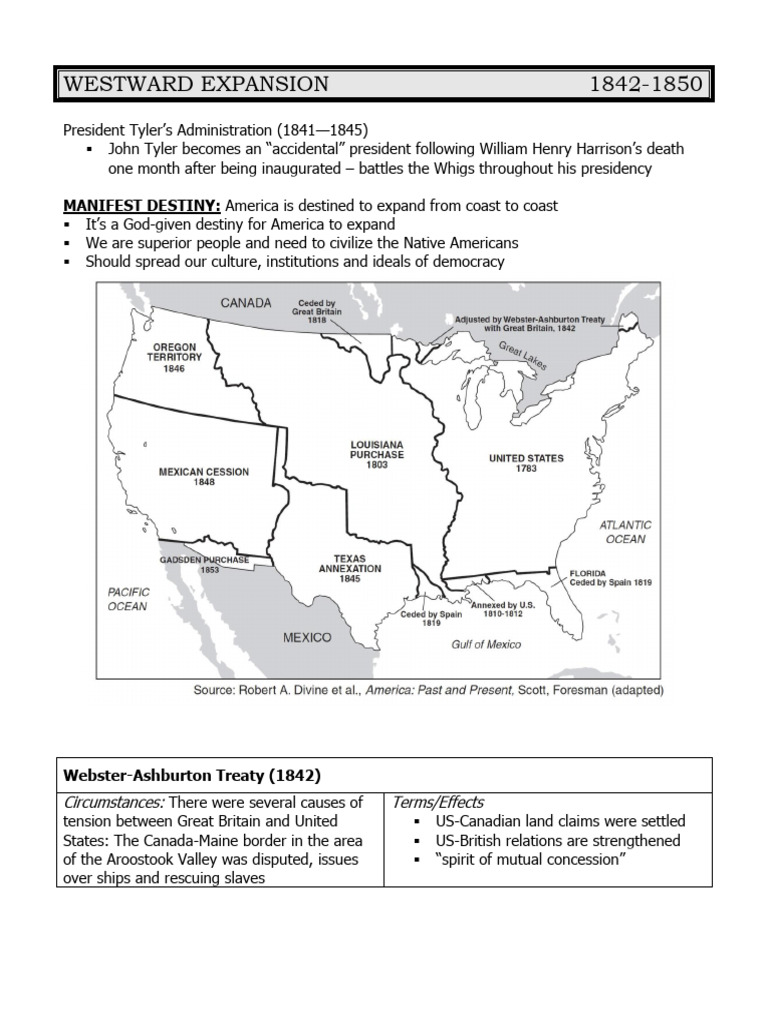 AP REVIEW 5.1 Westward Expansion | PDF