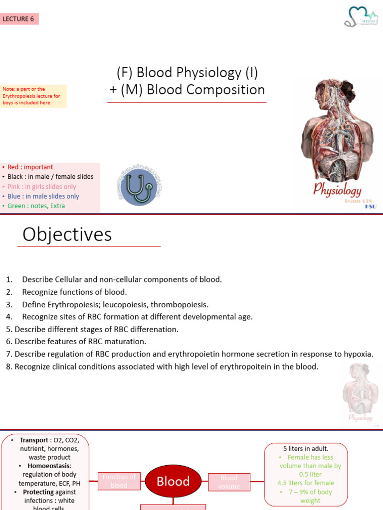 2.Blood Physiology 1 | PDF