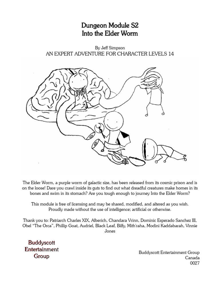 Into The Elder Worm | PDF