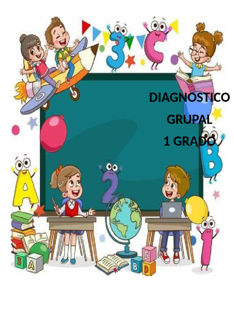 Diagnostico Grupal 1 Grado | PDF