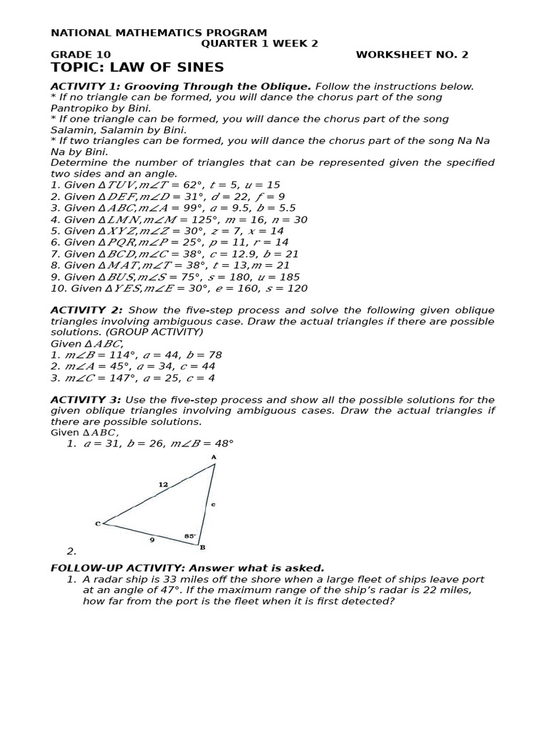 G10-NMP-Worksheet-No.-1-Day-4 | PDF