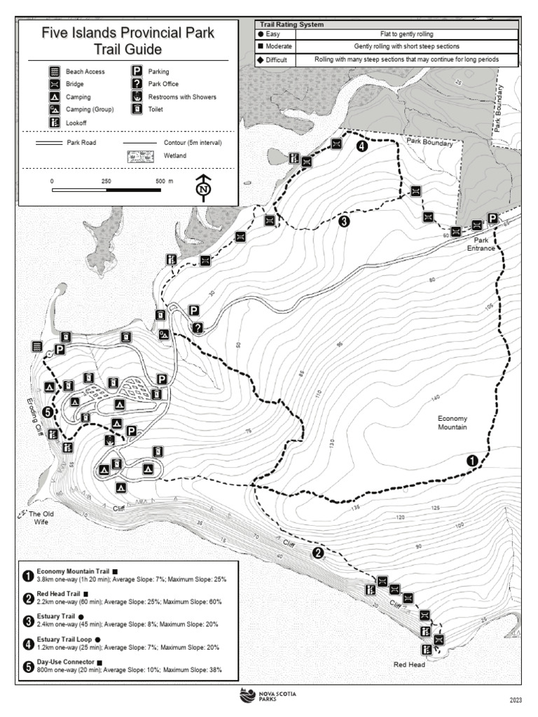 Five Islands Trail Map_2023 | PDF
