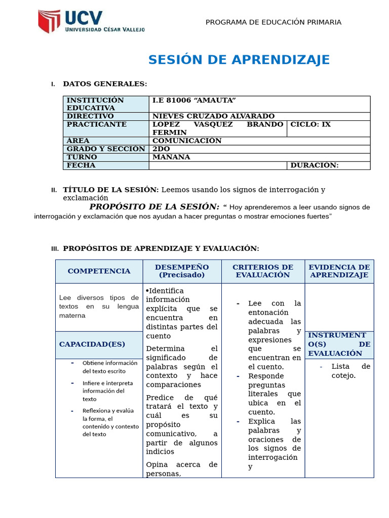 Sesion Amauta Comu 4 Final | PDF