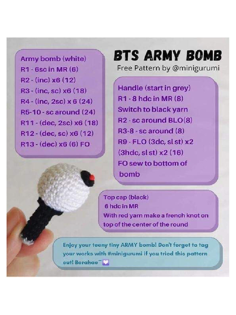 army bomb amigurumi | PDF