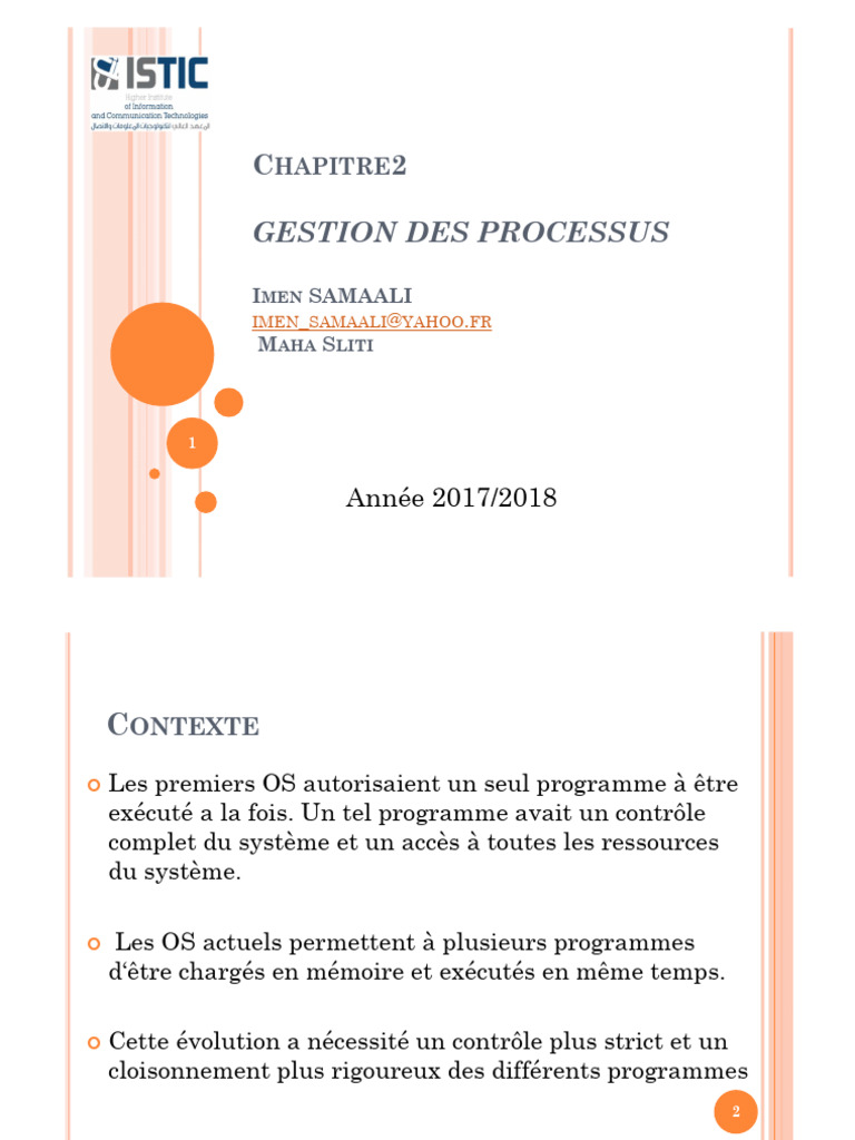 Chapitre2-Systme - Version 2 | PDF