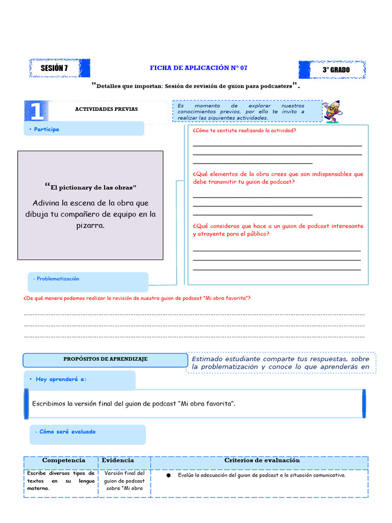 FICHA #7 Maxi V Und 3° | PDF