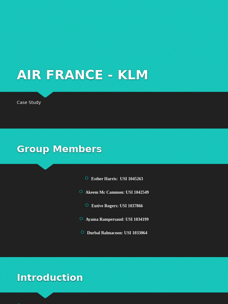 Air France - KLM | PDF