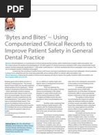 RCDSO Guidelines Dental Recordkeeping | PDF | Medical Diagnosis | Dentistry