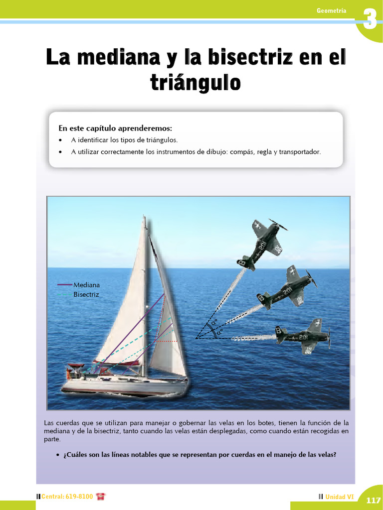 TEMA 20 LA MEDIANA Y LA BISECTRIZ EN EL TRIANGULO | PDF