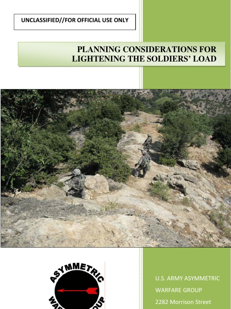 Soldiers Load Handbook | PDF | Reconnaissance | Military