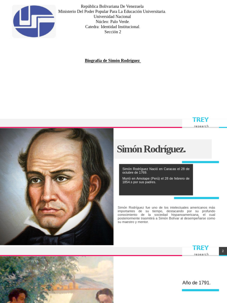 Simón Rodríguez | PDF