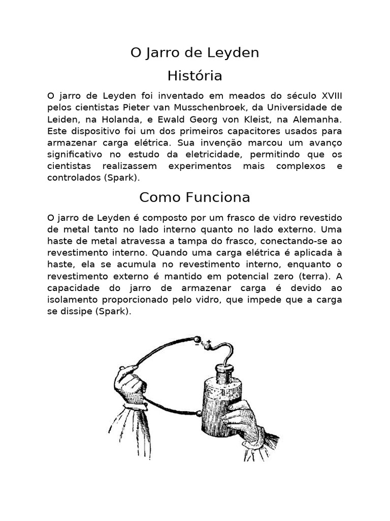 O Jarro de Leyden | PDF