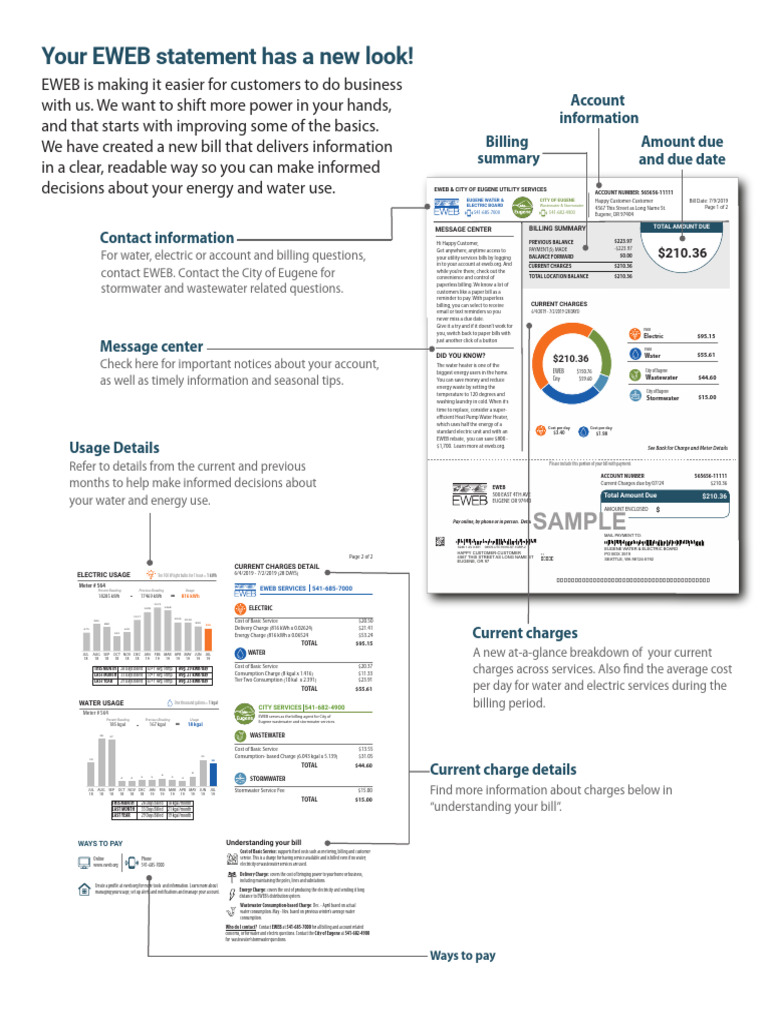 Basic Bill With Annotations | PDF