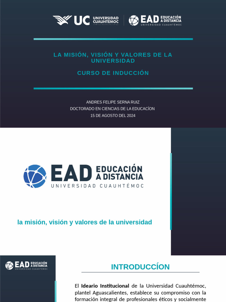 Mision Vision Valores | PDF
