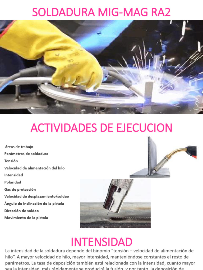 Ra 2 Tema 1 Soldadura Mig-mag | PDF