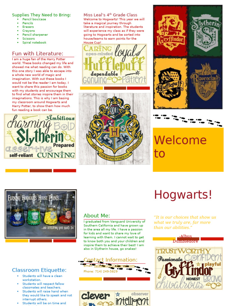 Harry Potter Brochure | PDF