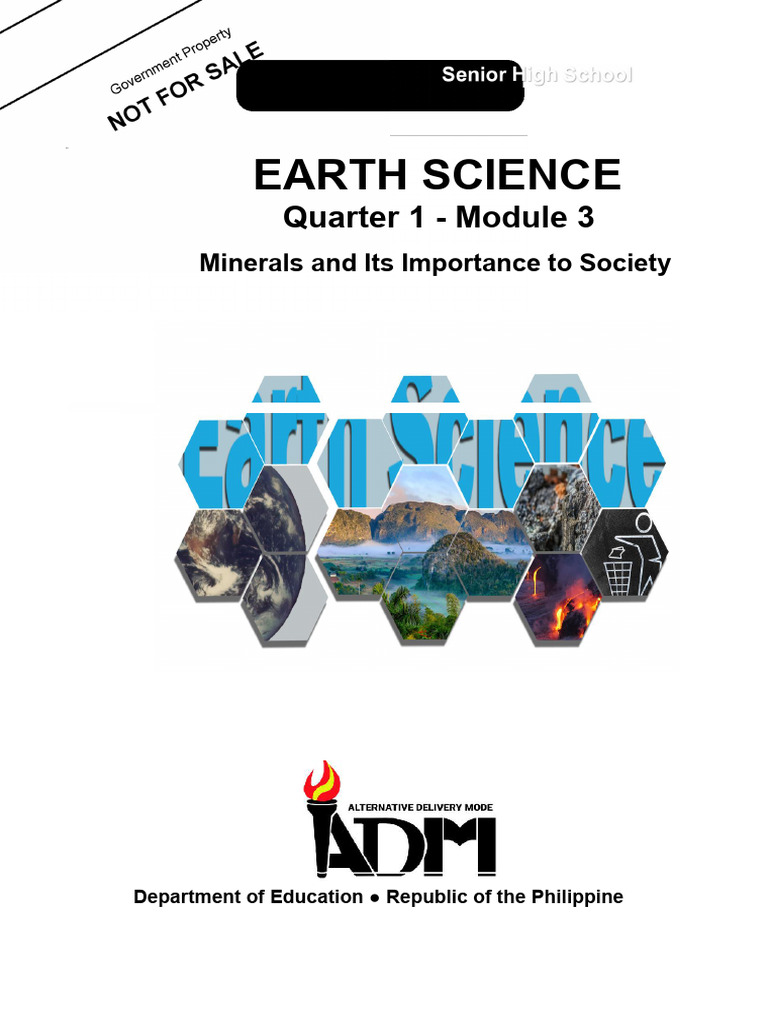 EarthScience Q1-Mod3 MineralsandItsImportance v3 | PDF