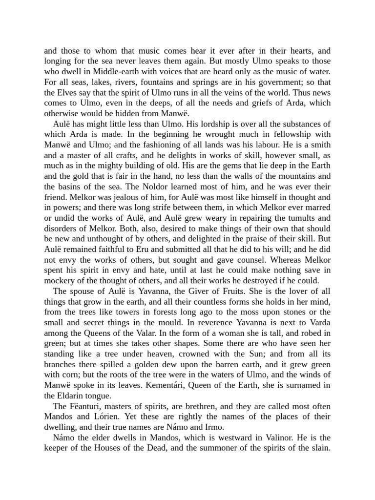 The Silmarillion (Illustrated) - J. R. R. Tolkien Ted Nasmith - 38 | PDF