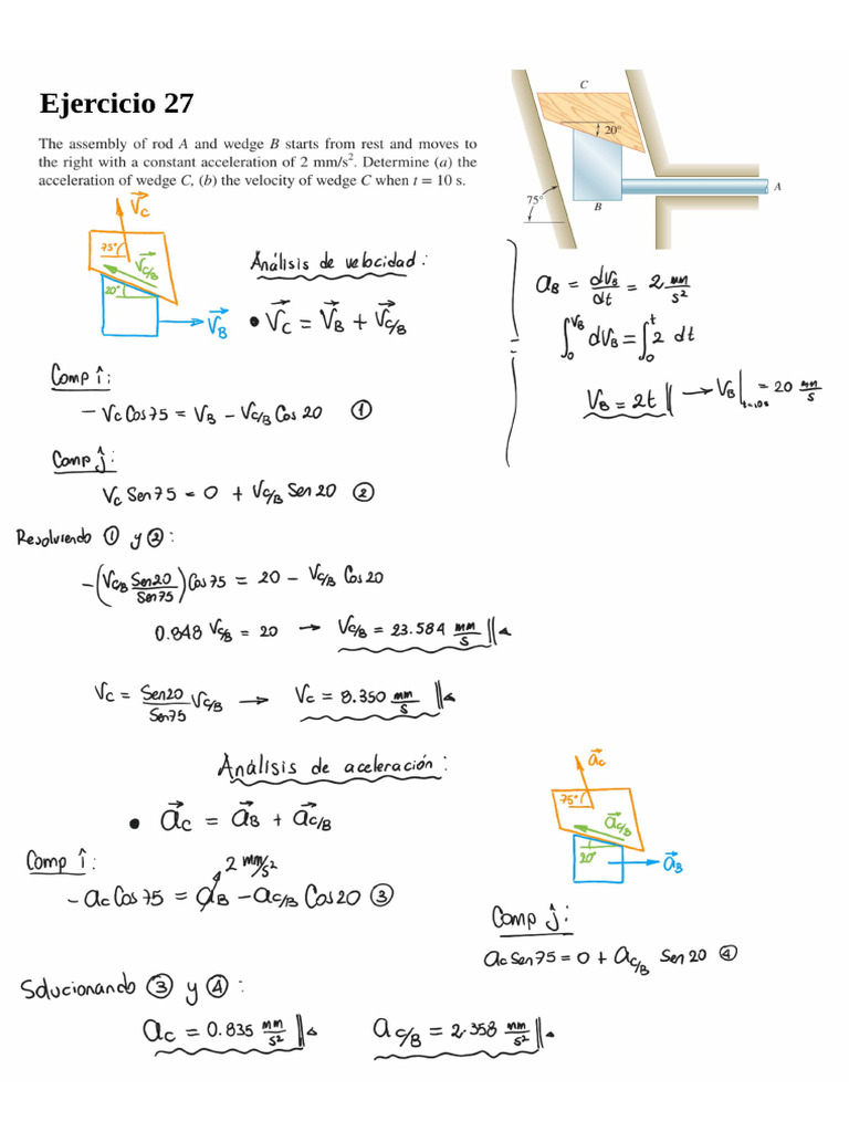 Ejercicio 27 Solución | PDF