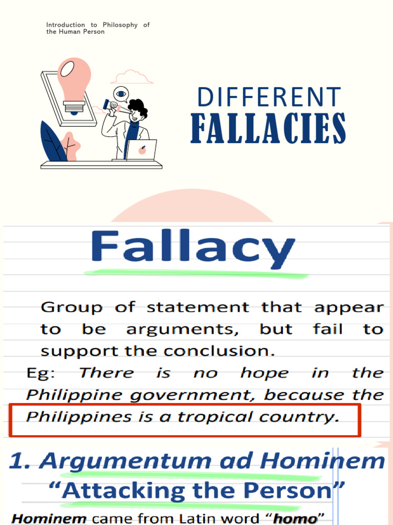 Different Fallacies | PDF | Social Science
