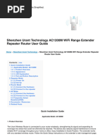 Virgin Media Booster Setup Guide | PDF | Electrical Connector | Wi Fi