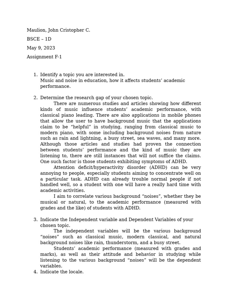 Maulion Assignment F1 | PDF