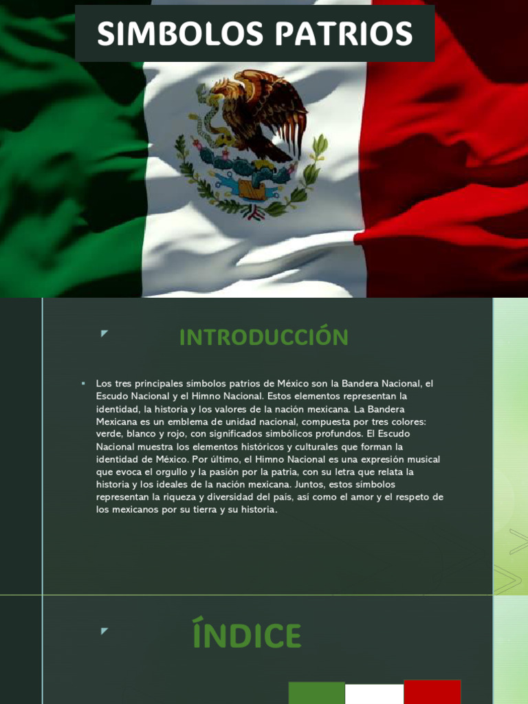 Símbolos Patrios de México: Significado y Valor | PDF | México ...