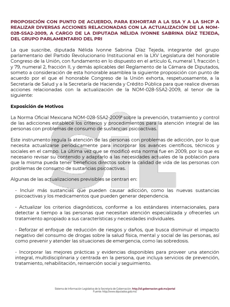 Módulo Clase 3 Propuesta para Actualizar La Nom-028 | PDF