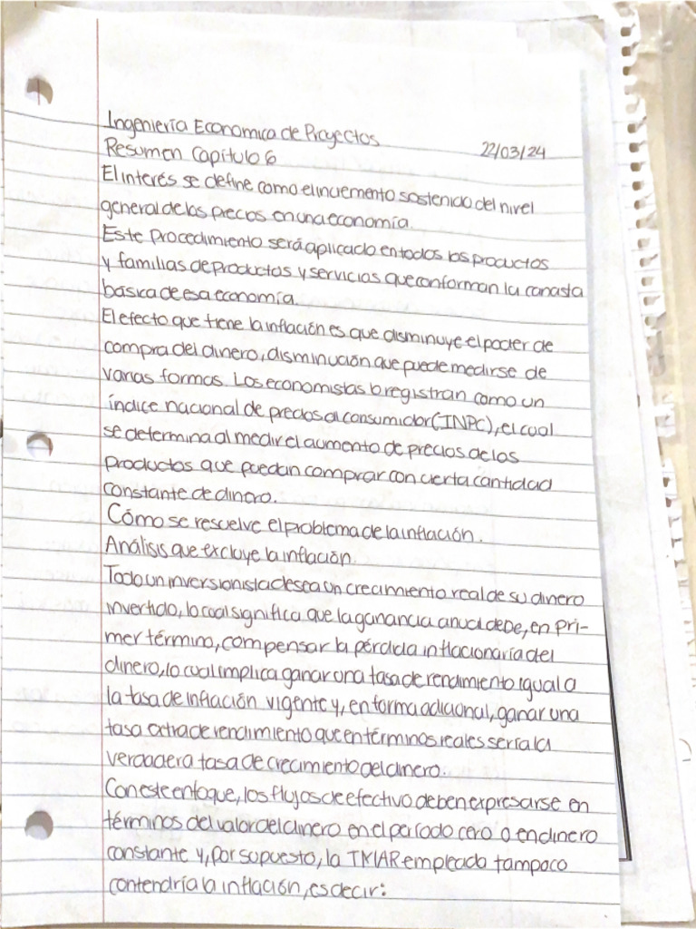 Capítulo 6 Resumen Ingeco | PDF