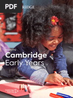 Cambridge Primary Program | PDF | Curriculum | Teaching Method